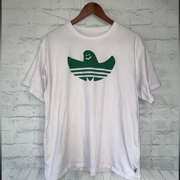 adidas | Shirts | Adidas X Gonz Shmoo Mens Xl Ghost Skateboarding White ...